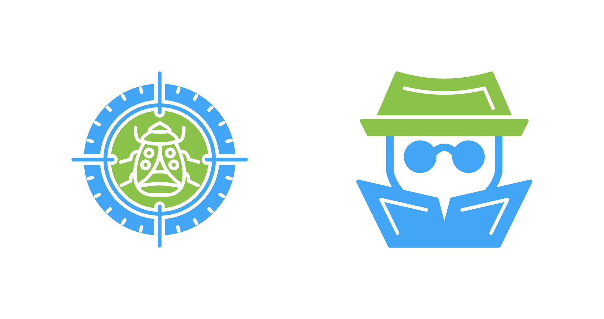 Bug Target And Hacker Icon 32773975 Vector Art At Vecteezy