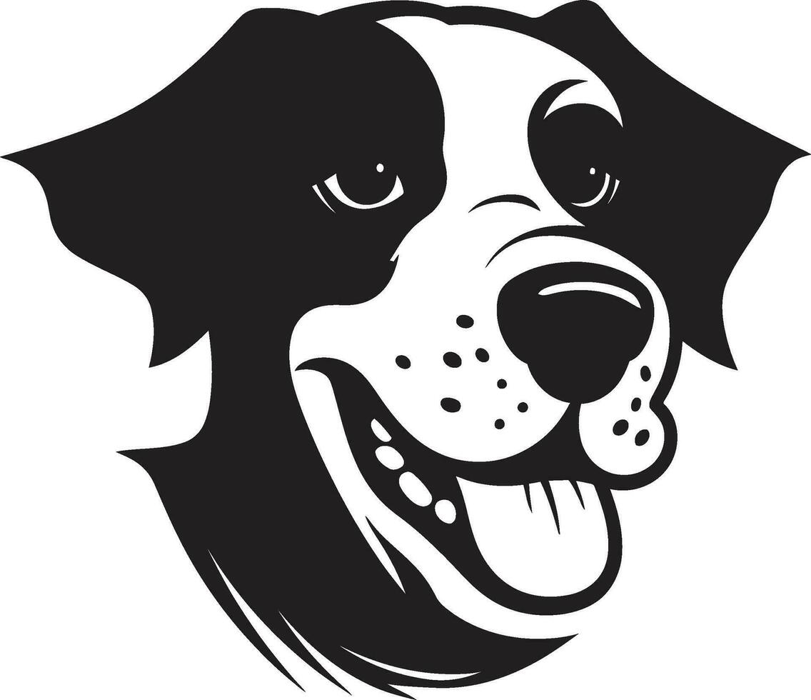 Vector Dog Illustration Canine Companion Vector Design 32776639 Vector ...