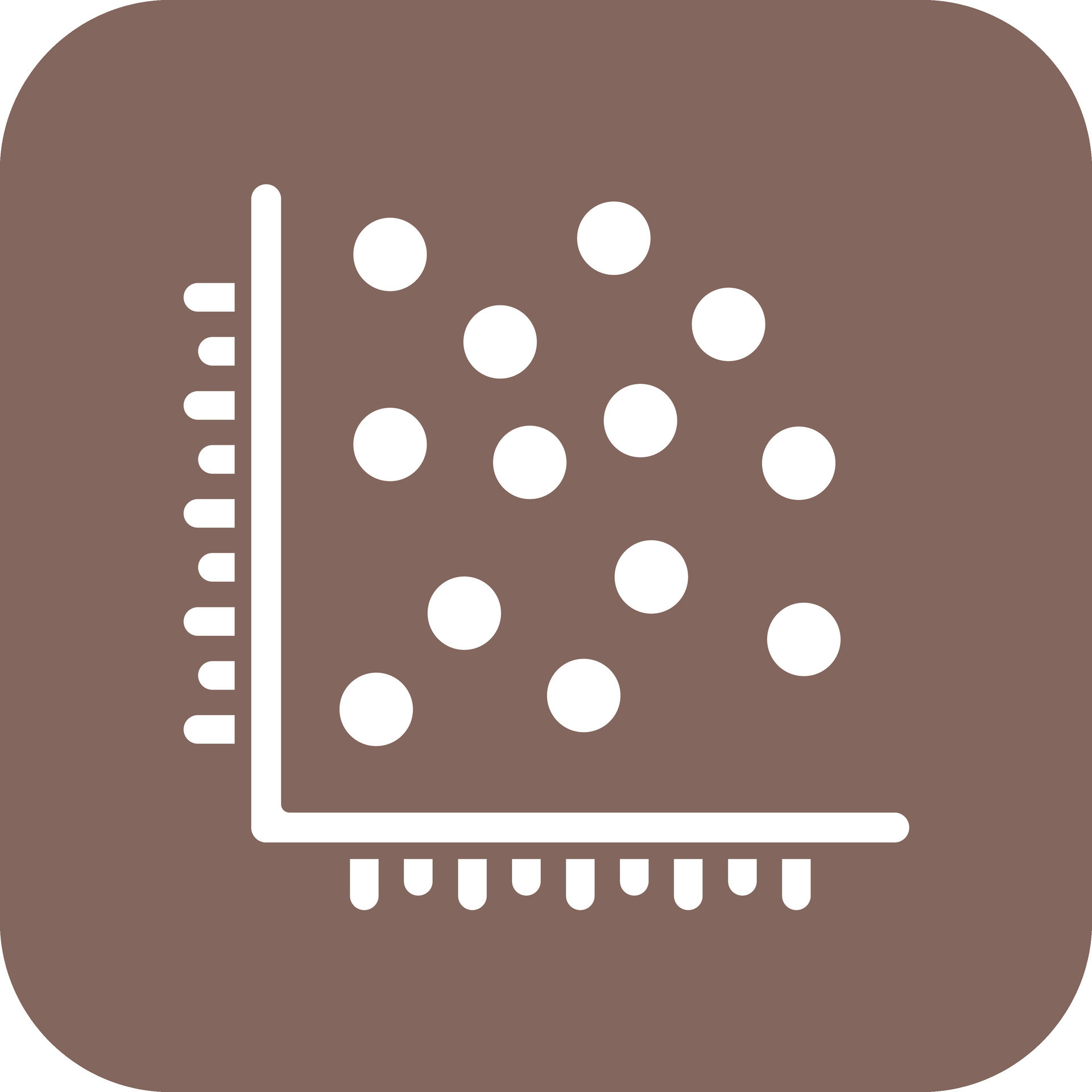 Scatter Plot Vector Icon 32776738 Vector Art at Vecteezy