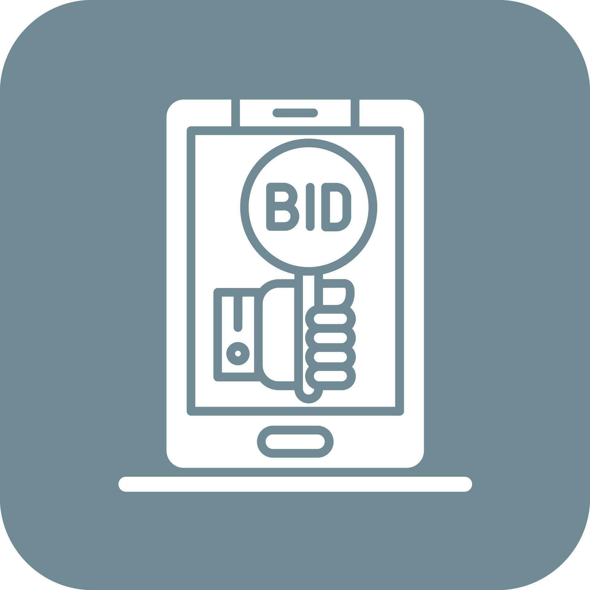 Online Bidding Vector Icon 32777728 Vector Art at Vecteezy