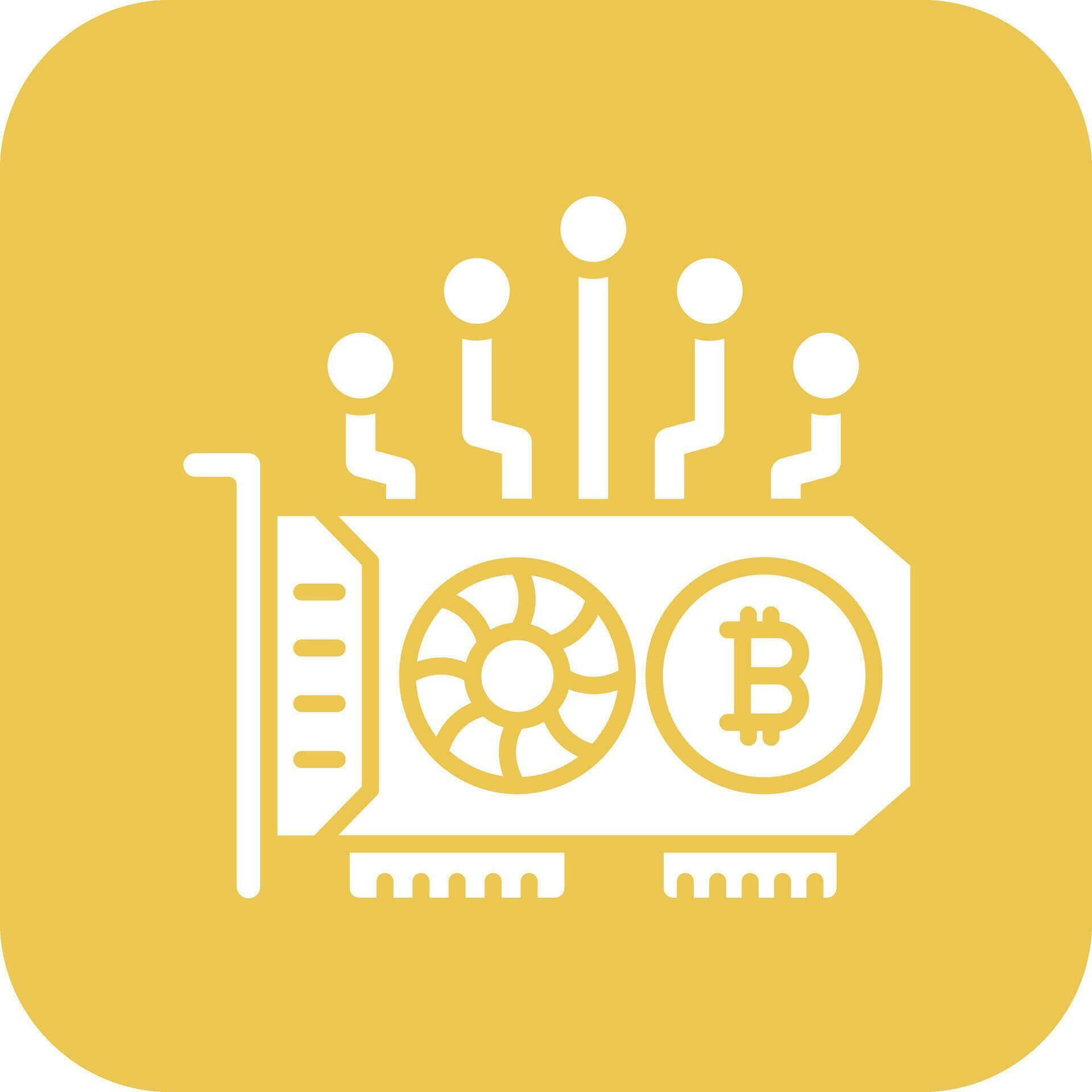 GPU Mining Vector Icon 32779433 Vector Art at Vecteezy