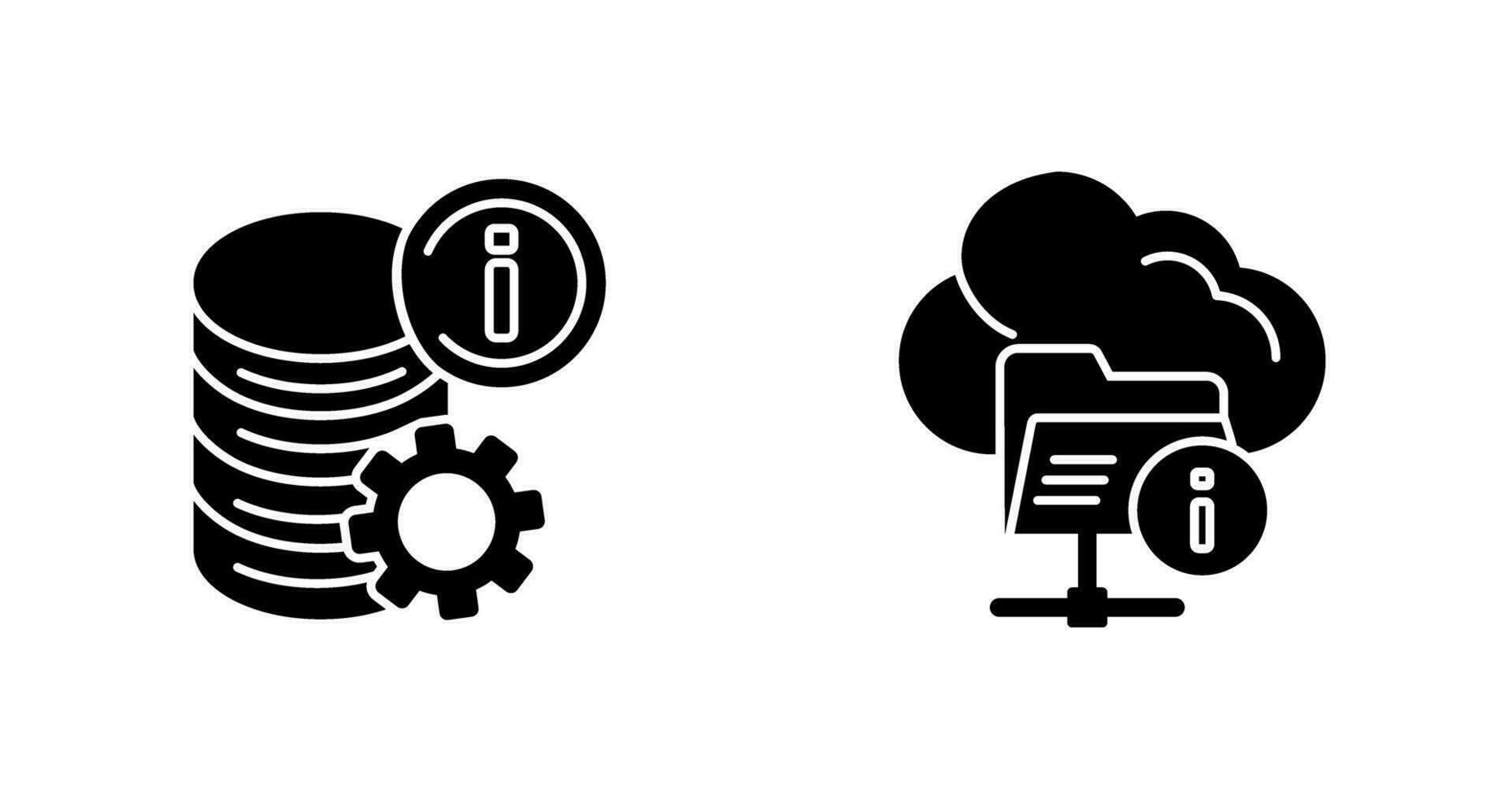 data and folder Icon 32779704 Vector Art at Vecteezy