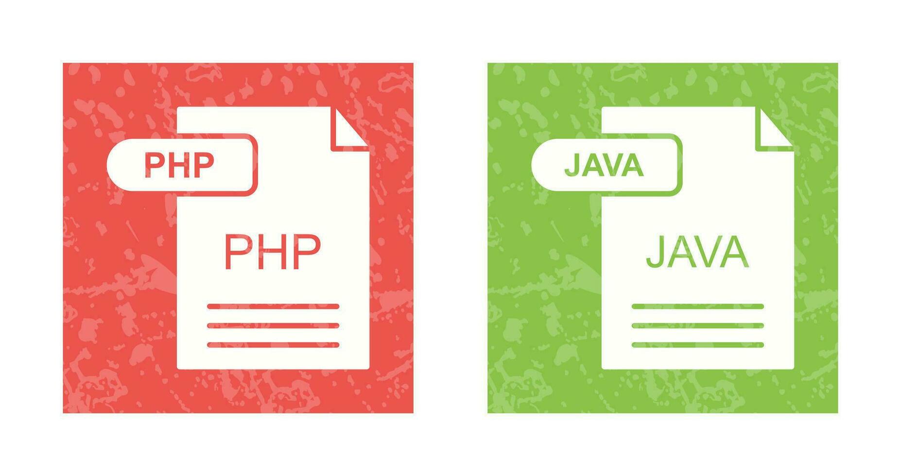 PHP and Java Icon 32781015 Vector Art at Vecteezy