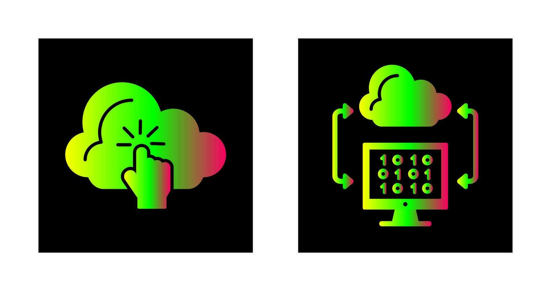 Cloud Computing and Cloud Coding Icon 32785102 Vector Art at Vecteezy