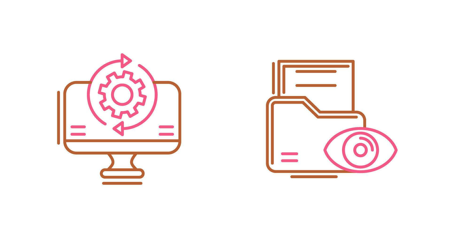 Synchronization and Data Visualization Icon 32789026 Vector Art at Vecteezy