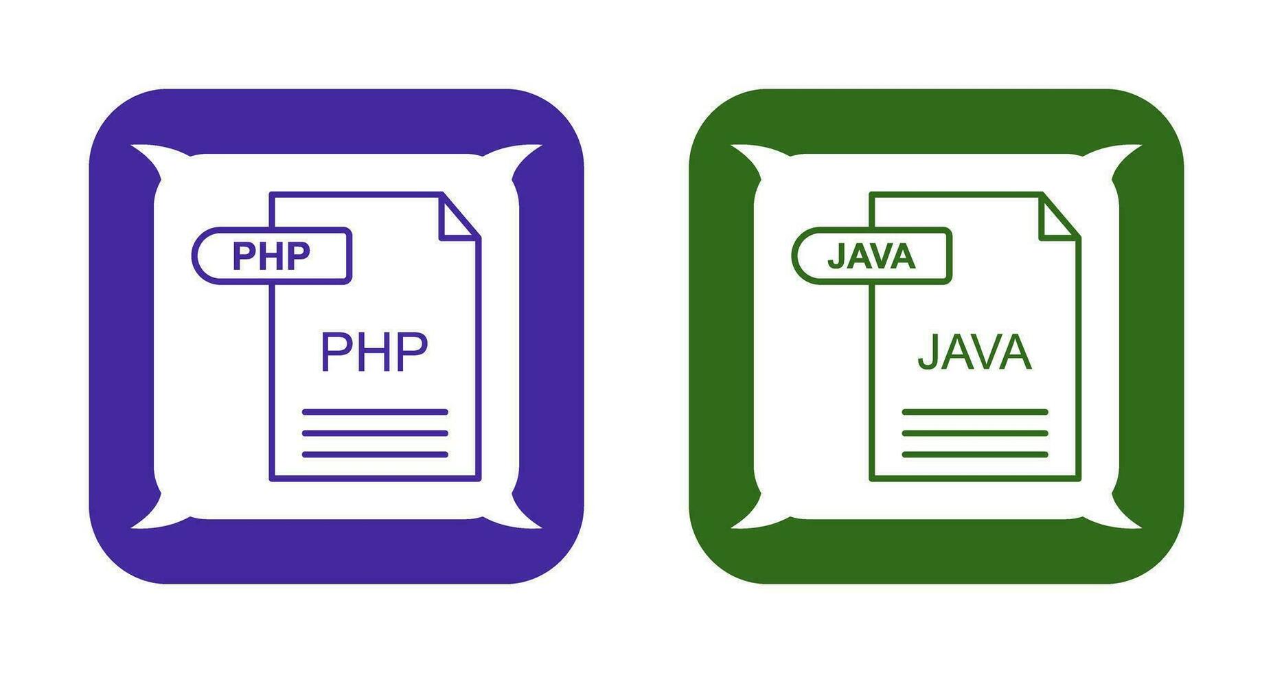PHP and Java Icon 32793979 Vector Art at Vecteezy
