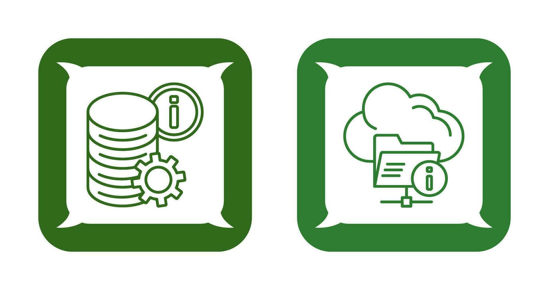 data and folder Icon 32794537 Vector Art at Vecteezy