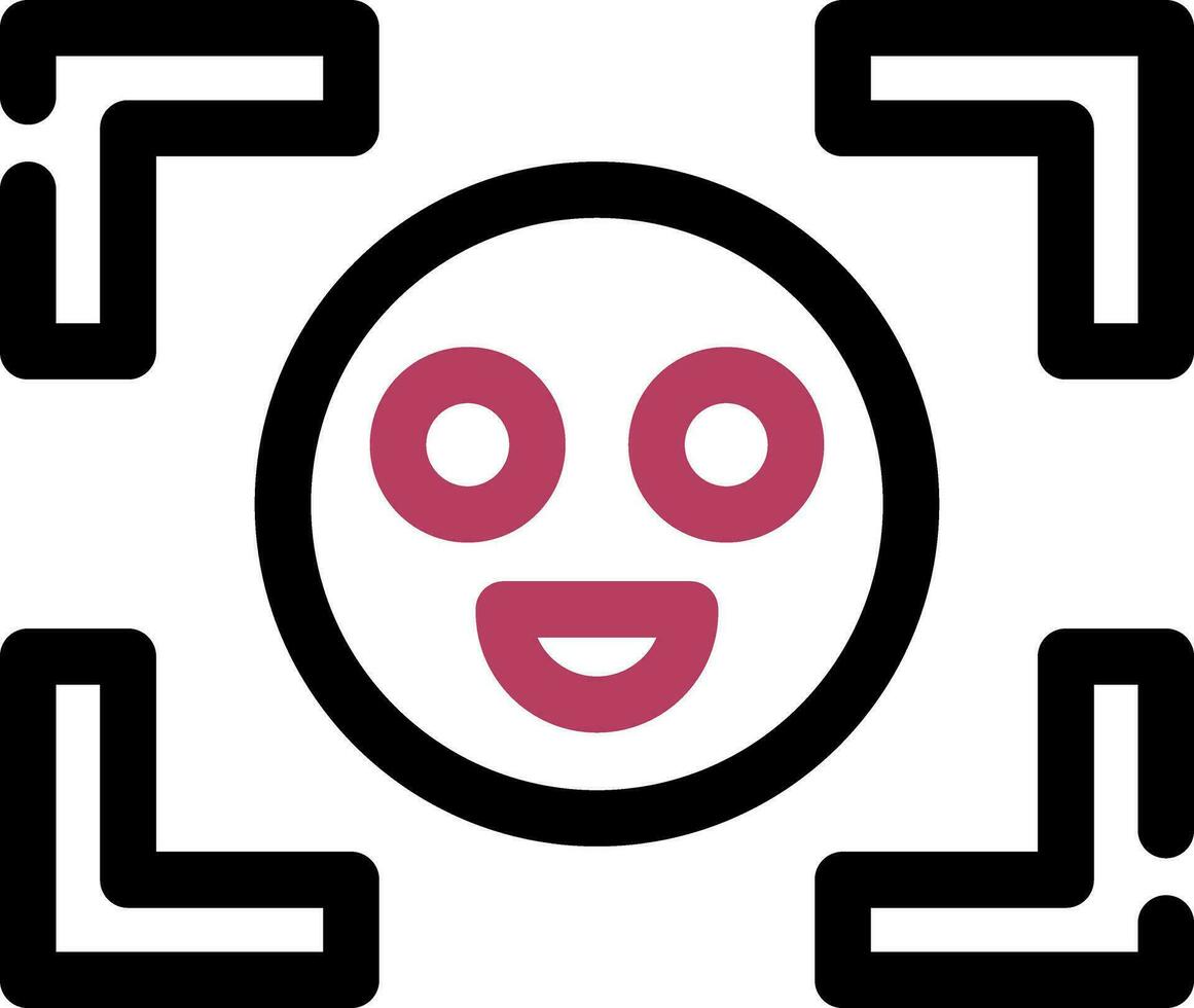Face Detection Creative Icon Design 32802382 Vector Art At Vecteezy