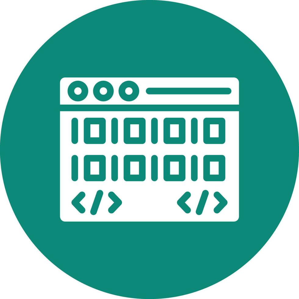 Binary Code Vector Icon Design Illustration 32826787 Vector Art At Vecteezy