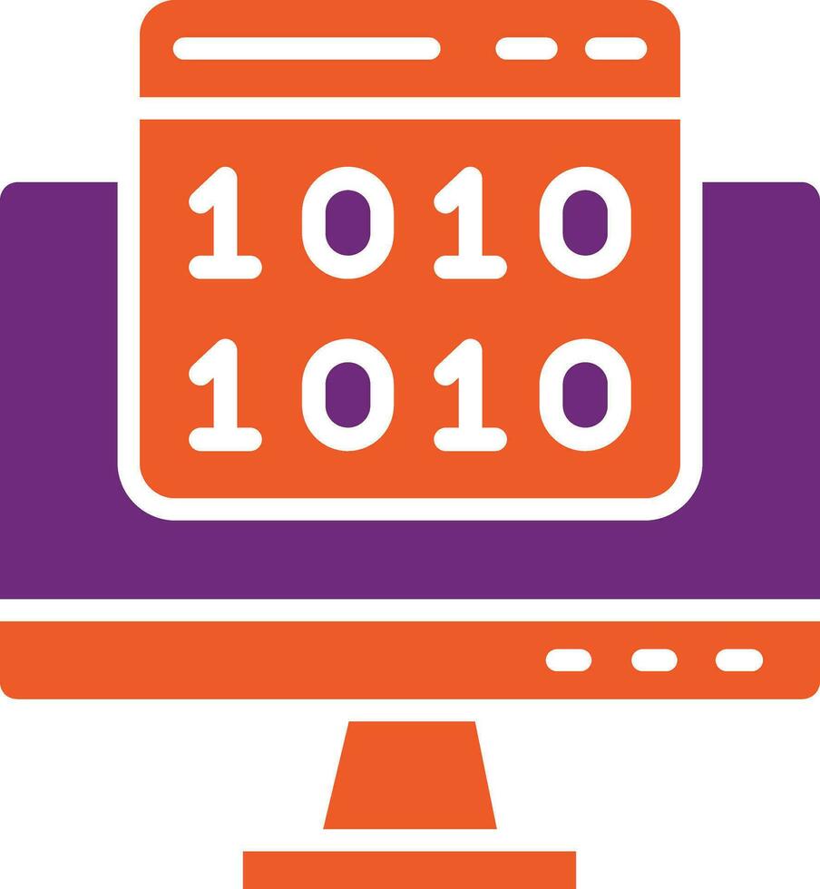 Binary code Vector Icon Design Illustration 32829162 Vector Art at Vecteezy