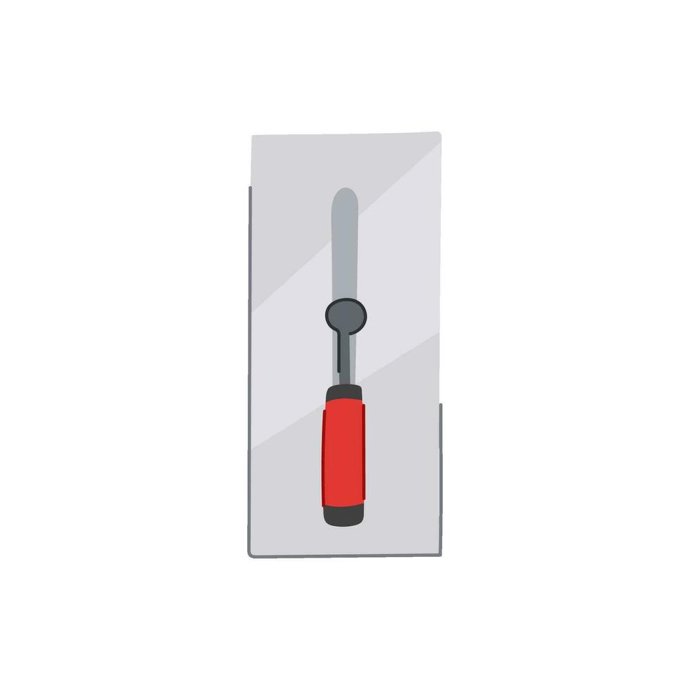 equipment trowel cartoon vector illustration 32830059 Vector Art at ...