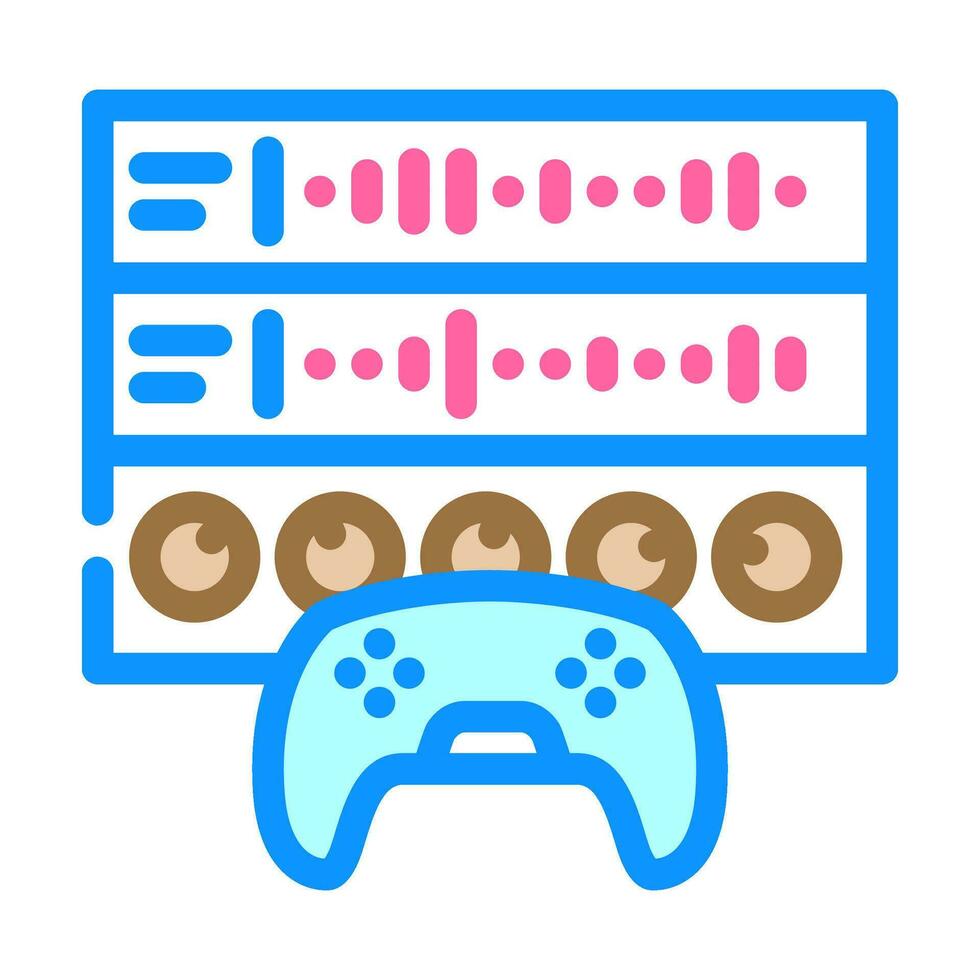 sound design game development color icon vector illustration 32830818 ... sound design game development color icon vector illustration 32830818 ...