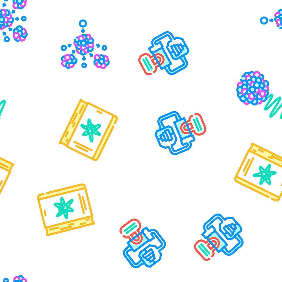 nuclear energy power reactor vector seamless pattern 32831194 Vector ...