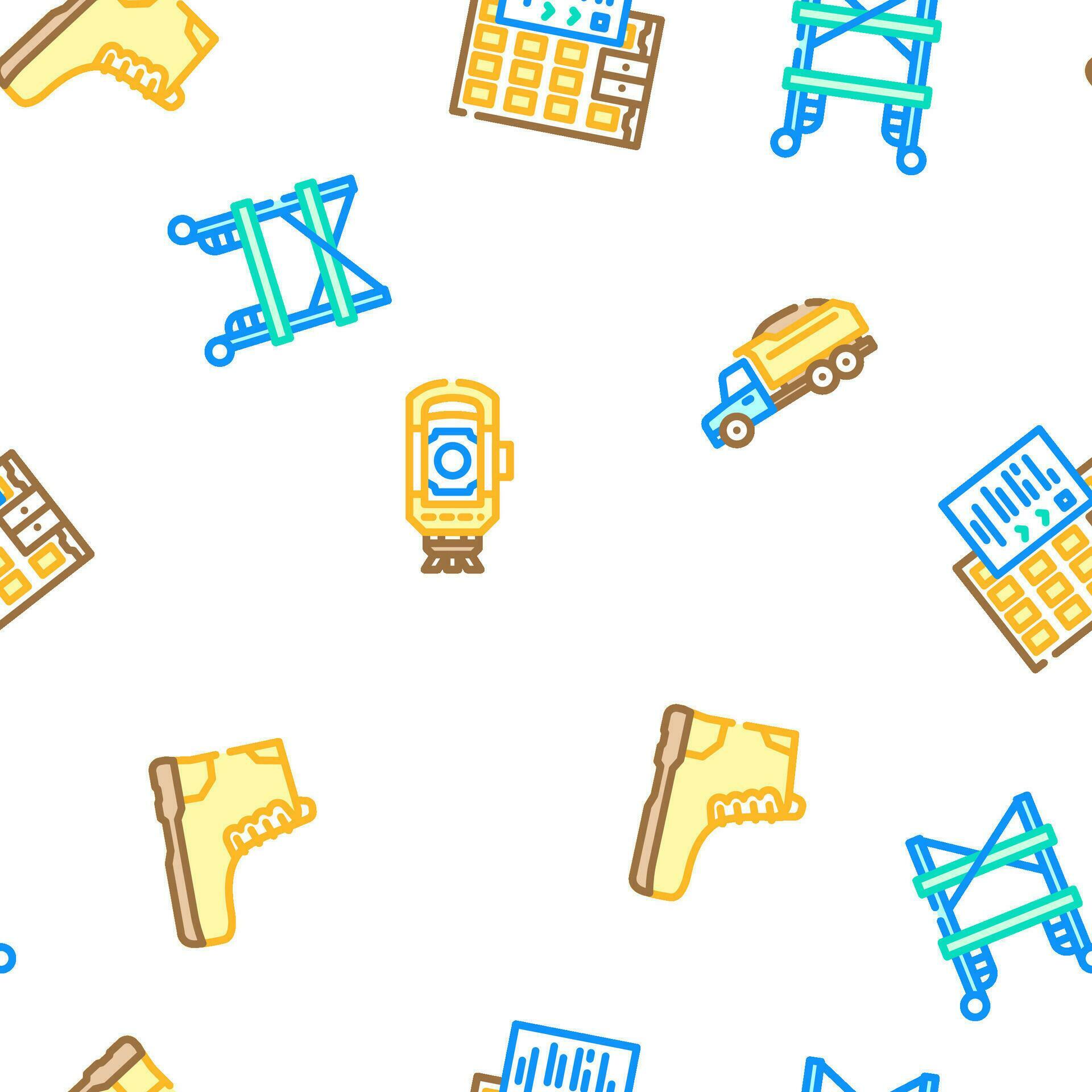 Civil Engineer Construction Vector Seamless Pattern 32831206 Vector Art At Vecteezy