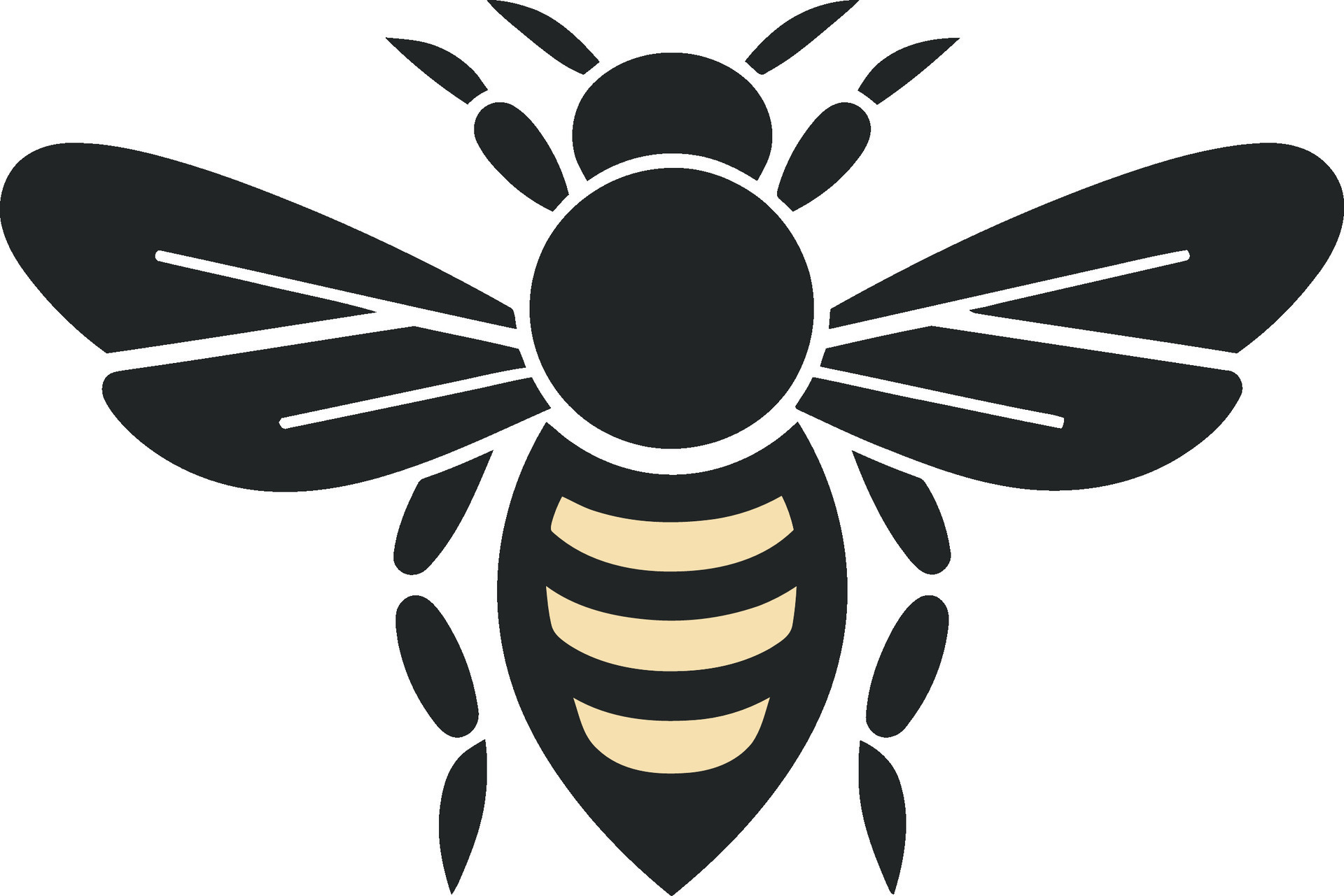 Bee Crowned Emblem Bee Sovereign Seal 32834887 Vector Art at Vecteezy