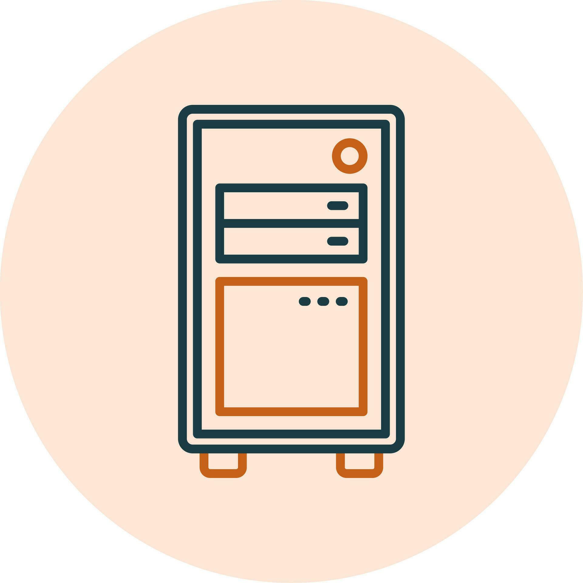 Computer Case Vector Icon 32846224 Vector Art at Vecteezy