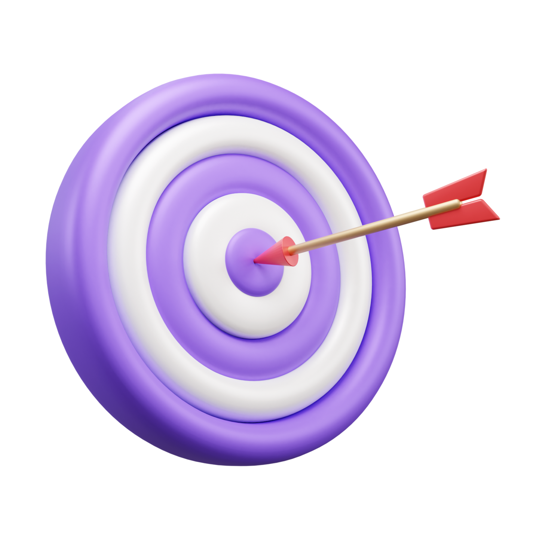 Business goal 3d icon illustration or business target 3d illustration ...