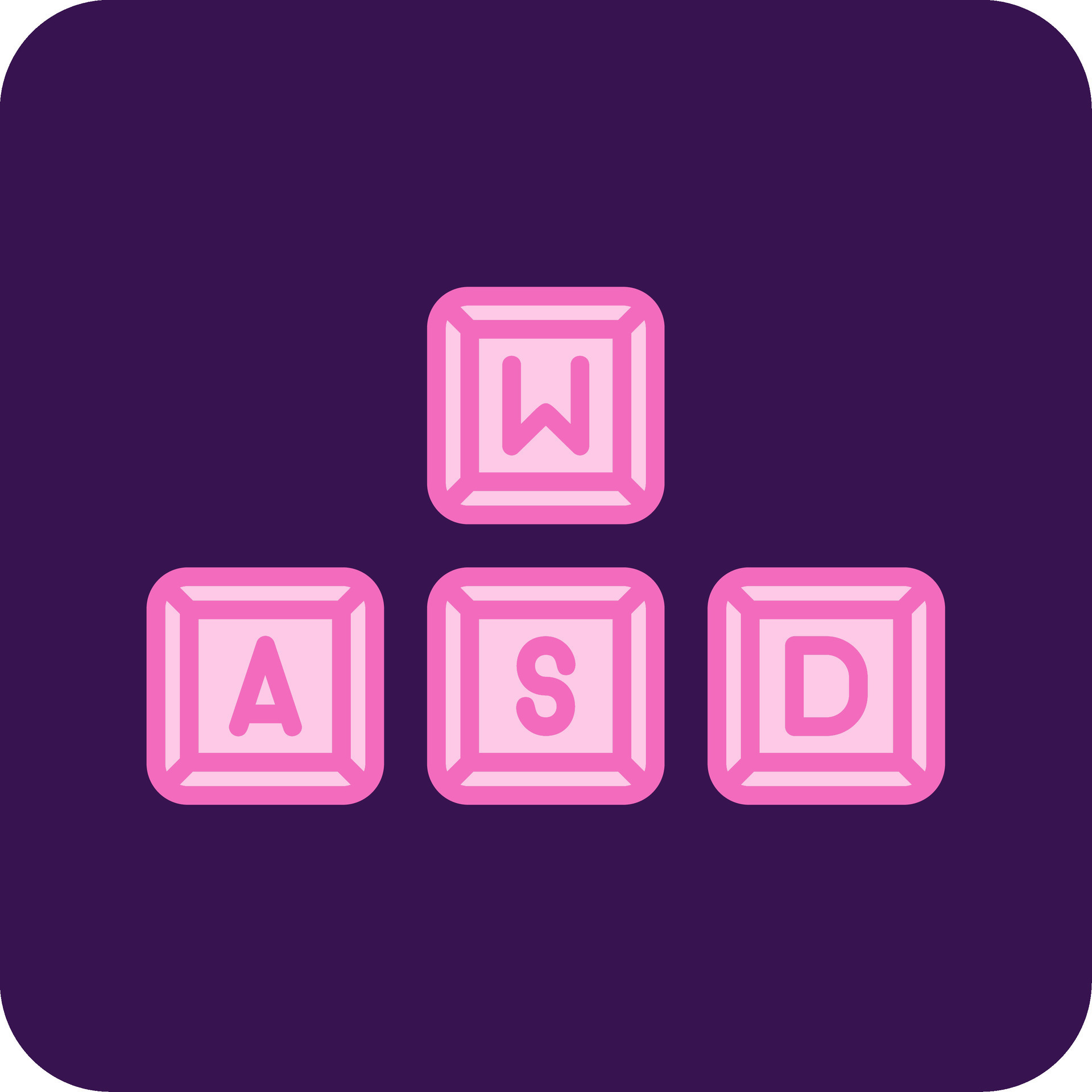 Keyboard Button Vector Icon 32853237 Vector Art At Vecteezy