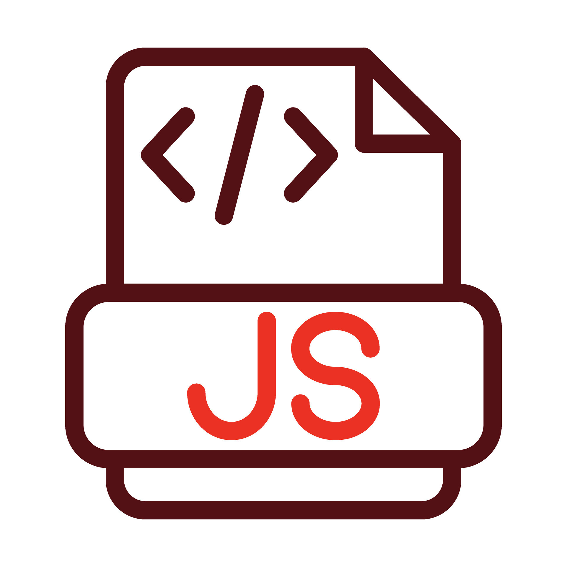 javascript vector grueso línea dos color íconos para personal y ...