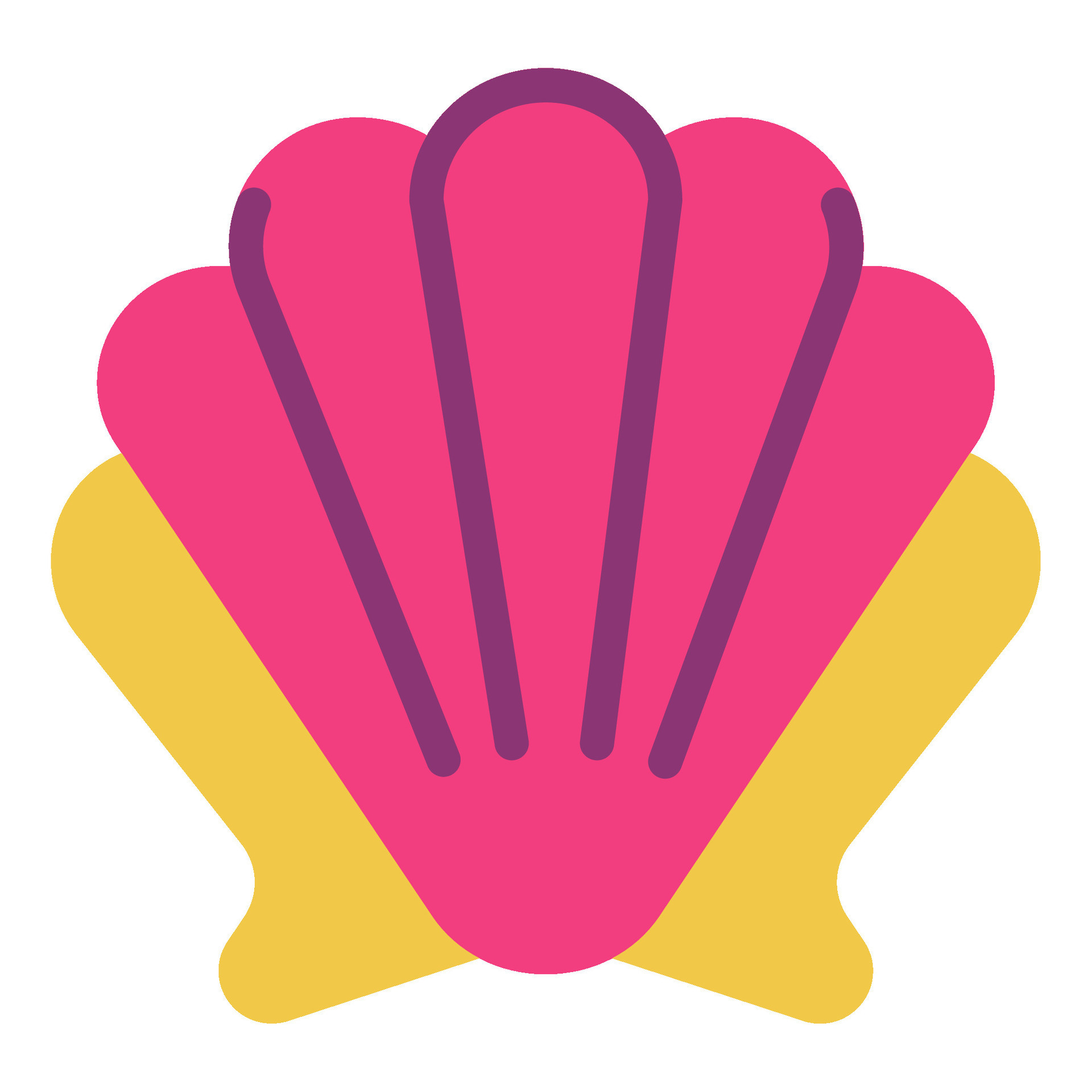 Seashell Icon illustration, for uiux, web, app, infographic, etc ...