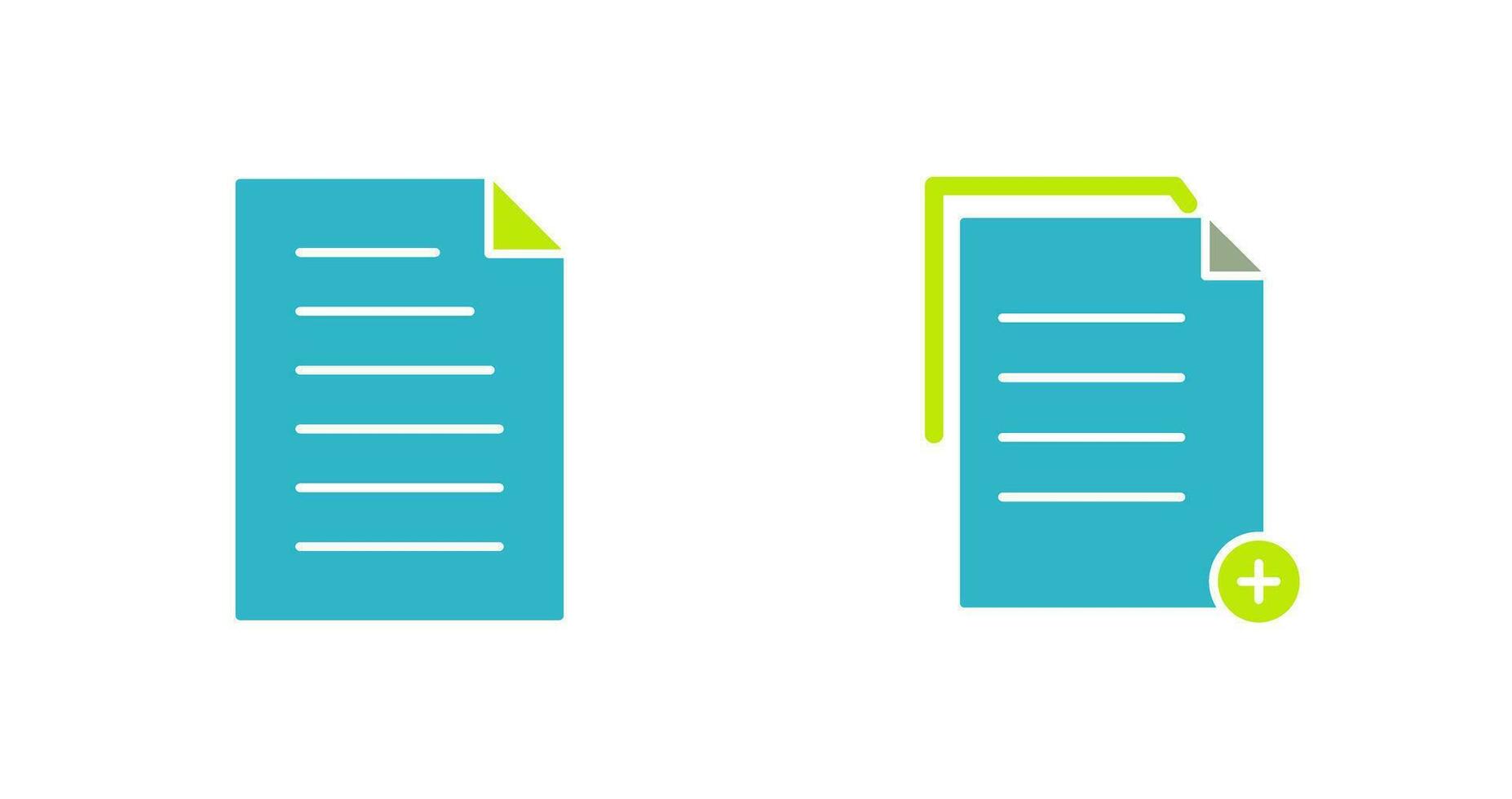 document and two files Icon 32881529 Vector Art at Vecteezy