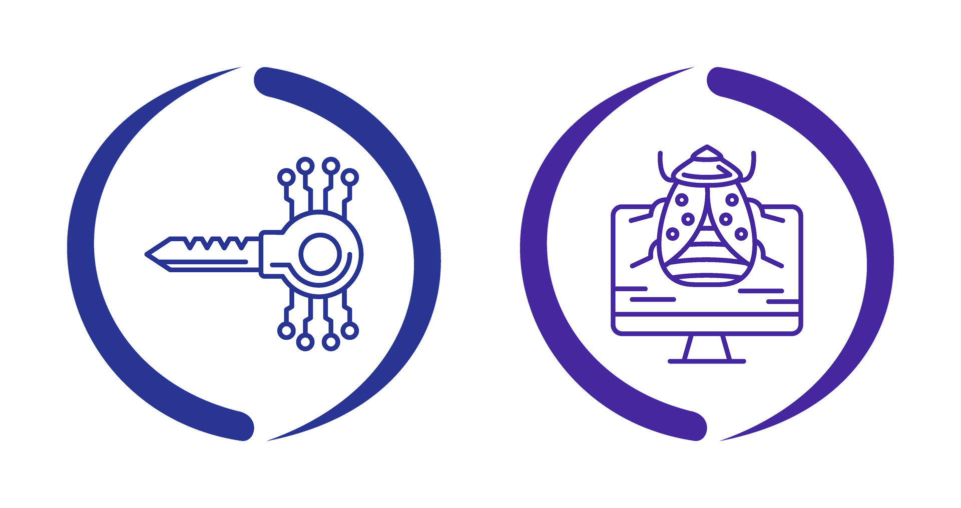 Key Code and Malware Icon 32882444 Vector Art at Vecteezy