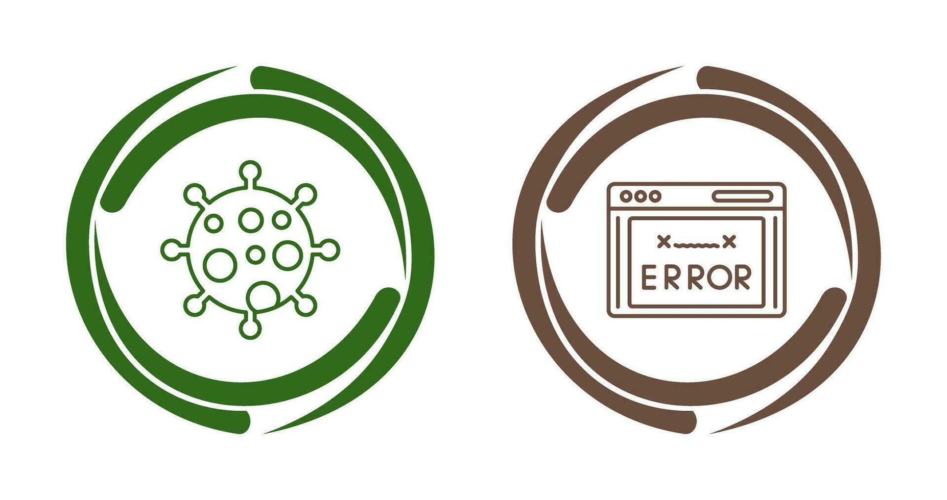 Virus and Error Code Icon 32882677 Vector Art at Vecteezy