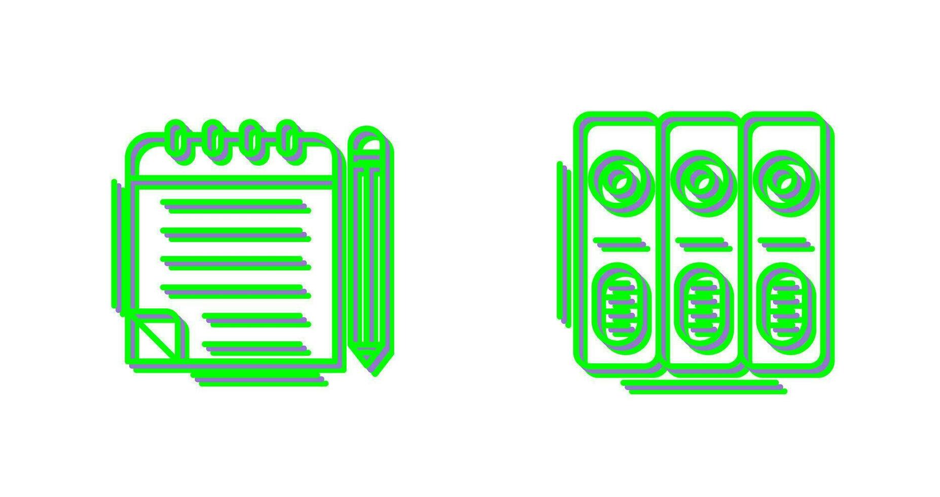 Notepad and Document Icon 32885538 Vector Art at Vecteezy