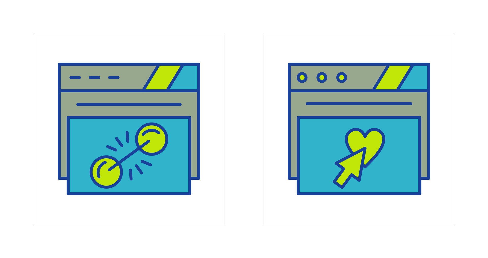 Link and Cursor Icon 32885781 Vector Art at Vecteezy