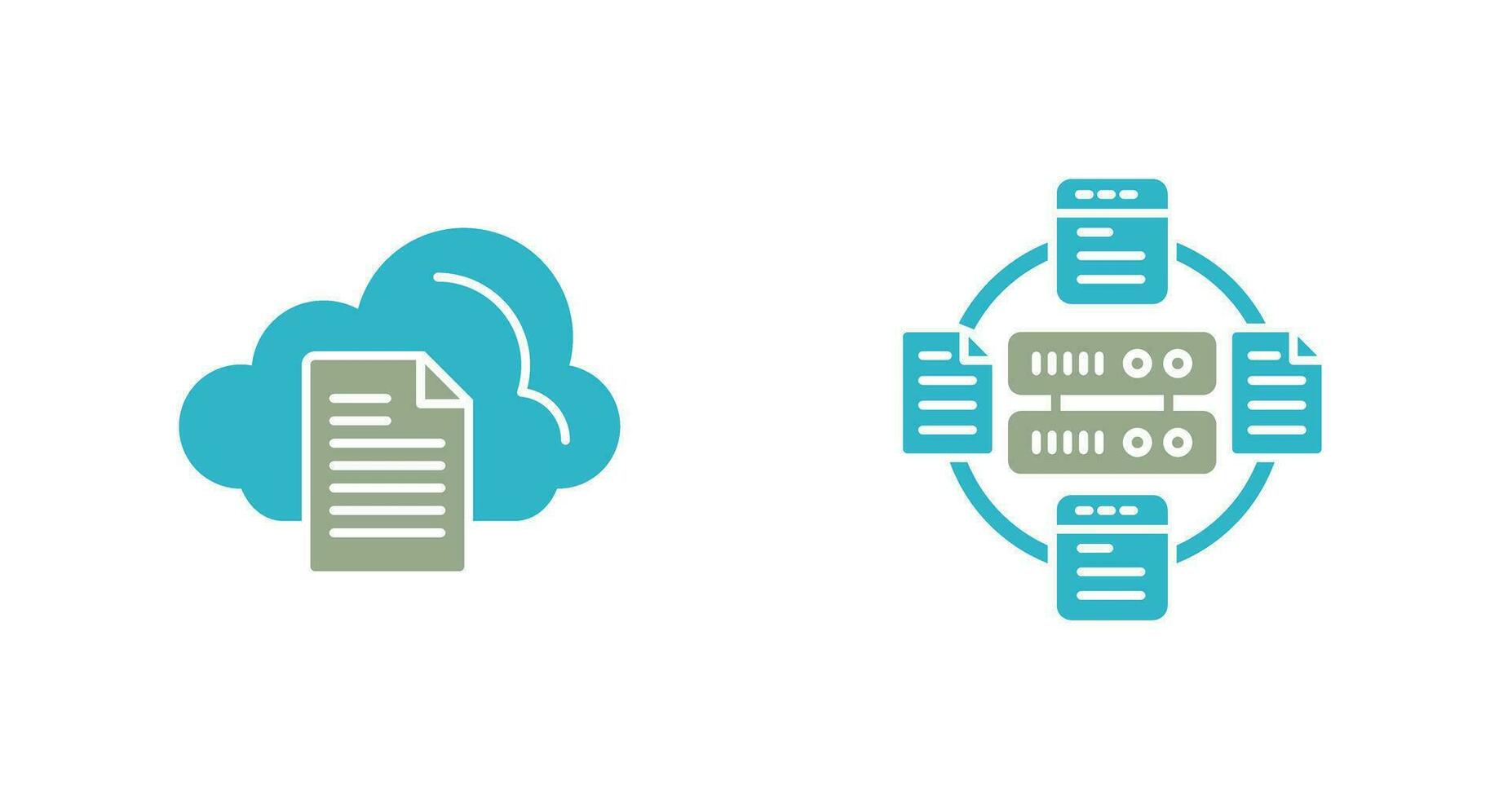 File and Server Icon 32886830 Vector Art at Vecteezy