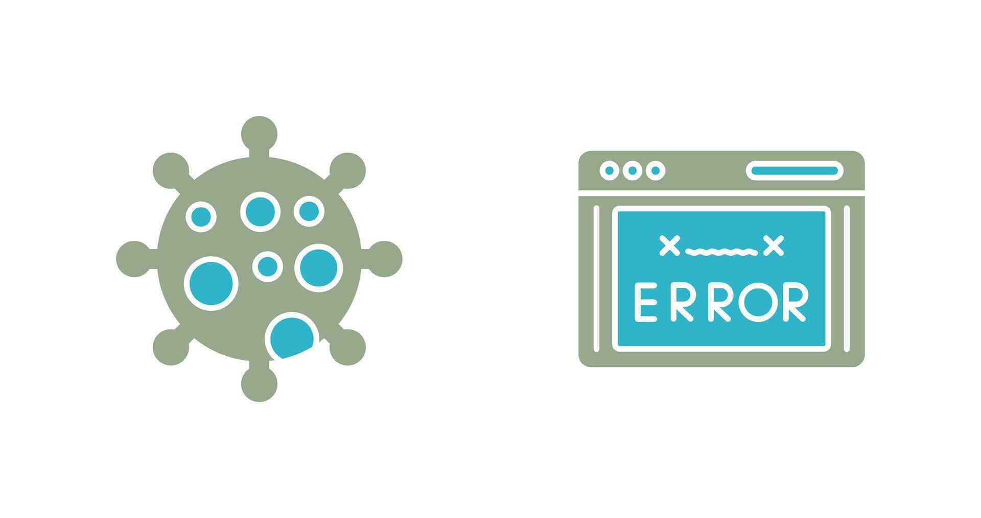 Virus and Error Code Icon 32887324 Vector Art at Vecteezy
