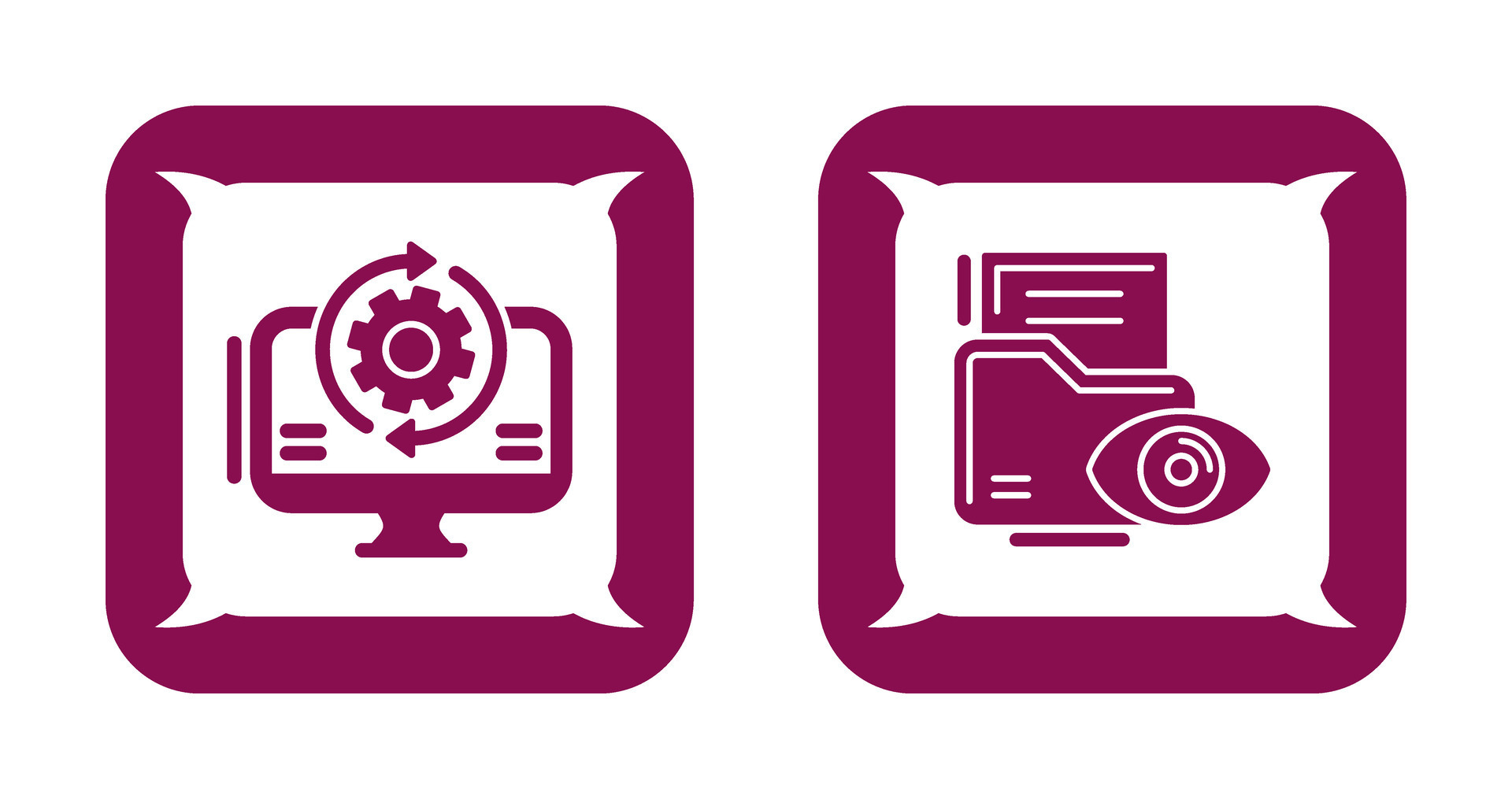 Synchronization and Data Visualization Icon 32887874 Vector Art at Vecteezy