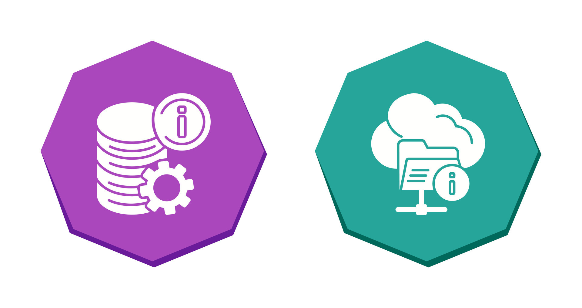 data and folder Icon 32894790 Vector Art at Vecteezy