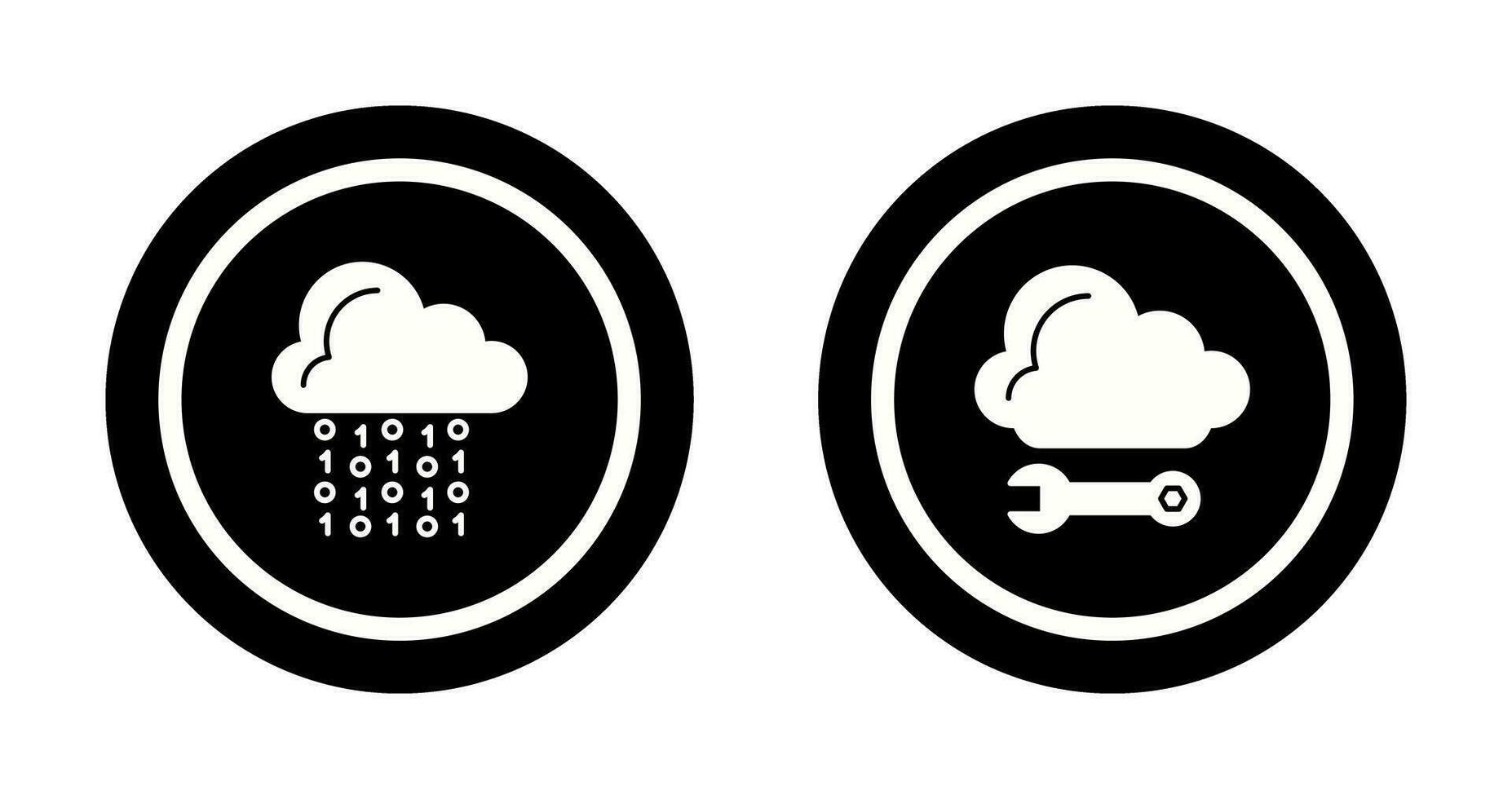 Cloud Coding And Cloud Computing Icon 32899470 Vector Art At Vecteezy