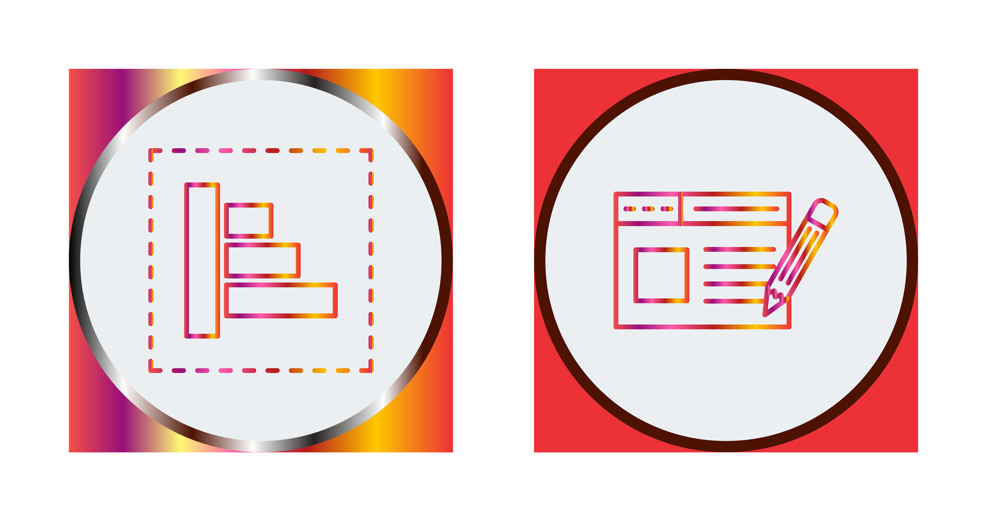 Object Alignment And Web Page Icon 32902059 Vector Art At Vecteezy