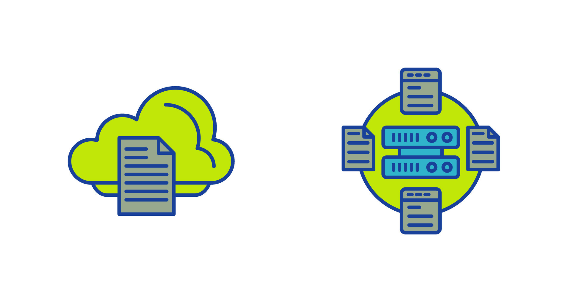 File and Server Icon 32902586 Vector Art at Vecteezy