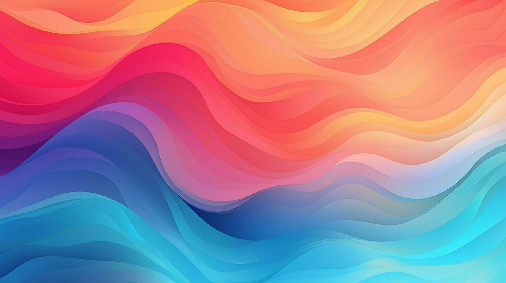 Abstract Multi Colored Backdrop With Vibrant Wave Pattern 32933914