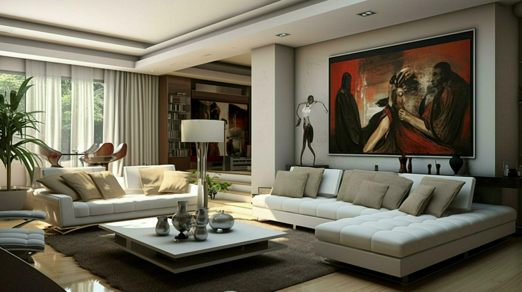 modern domestic room with elegant home interior design 32943452 Stock ...