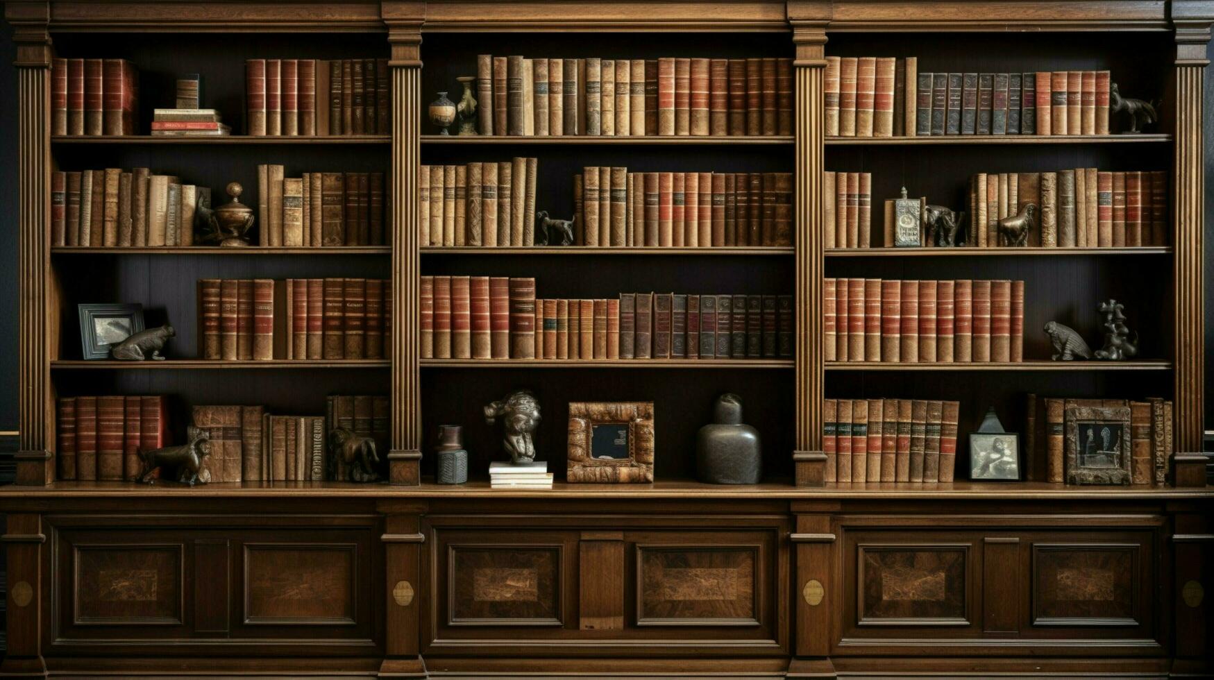 Vintage Bookshelf Stock Photos, Images and Backgrounds for Free Download