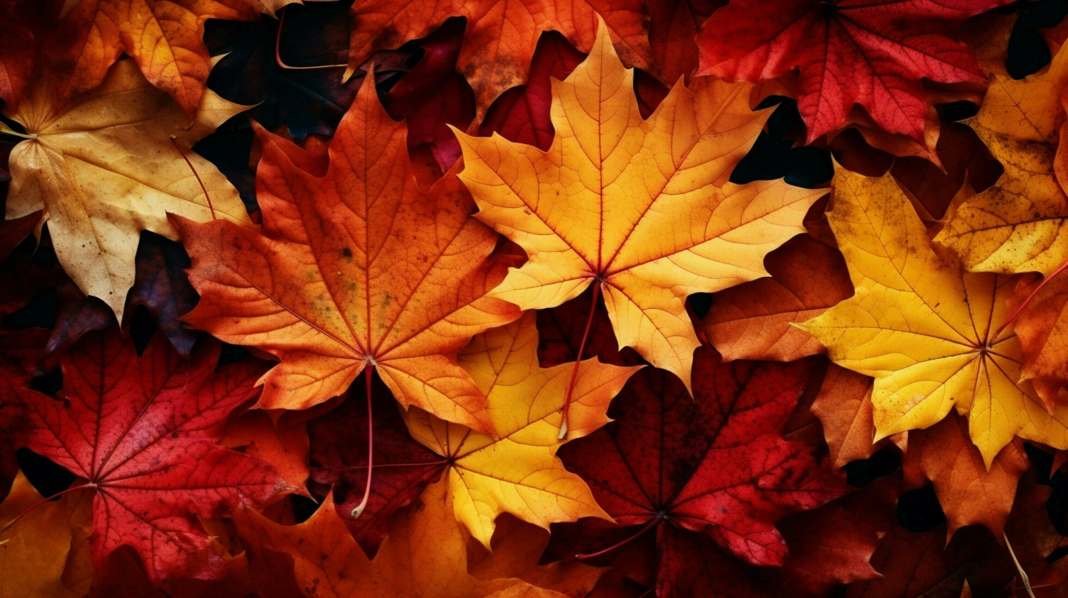 the autumn leaves wallpapers hd wallpapers 32947599 Stock Photo at Vecteezy