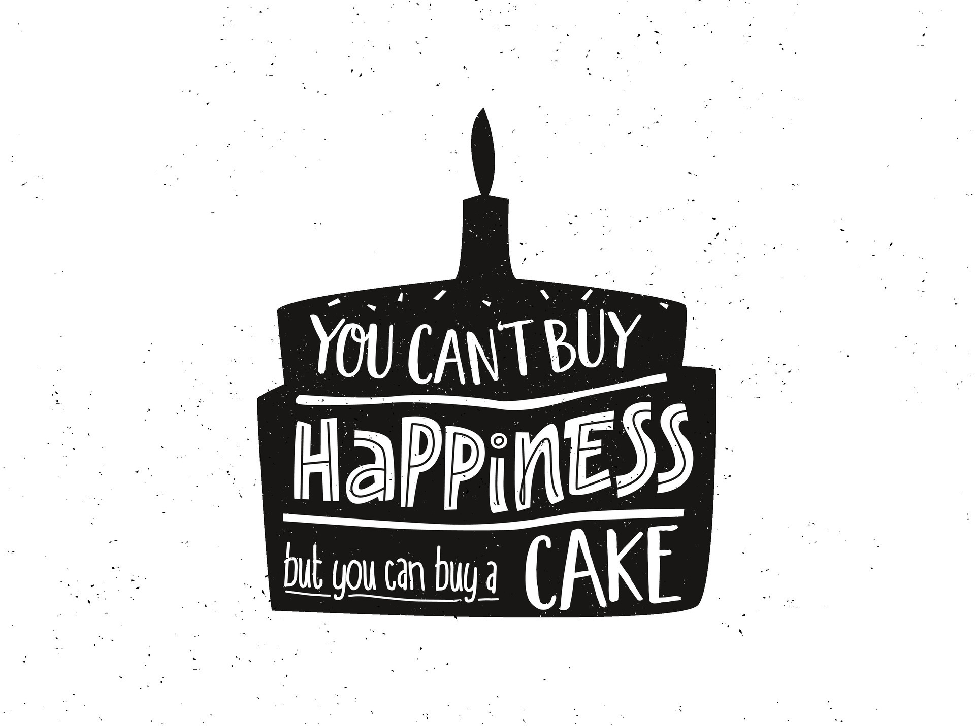 Un Pastel Con Un Texto Citar Usted Hipocresía Comprar Felicidad Pero Usted Lata Comprar Un