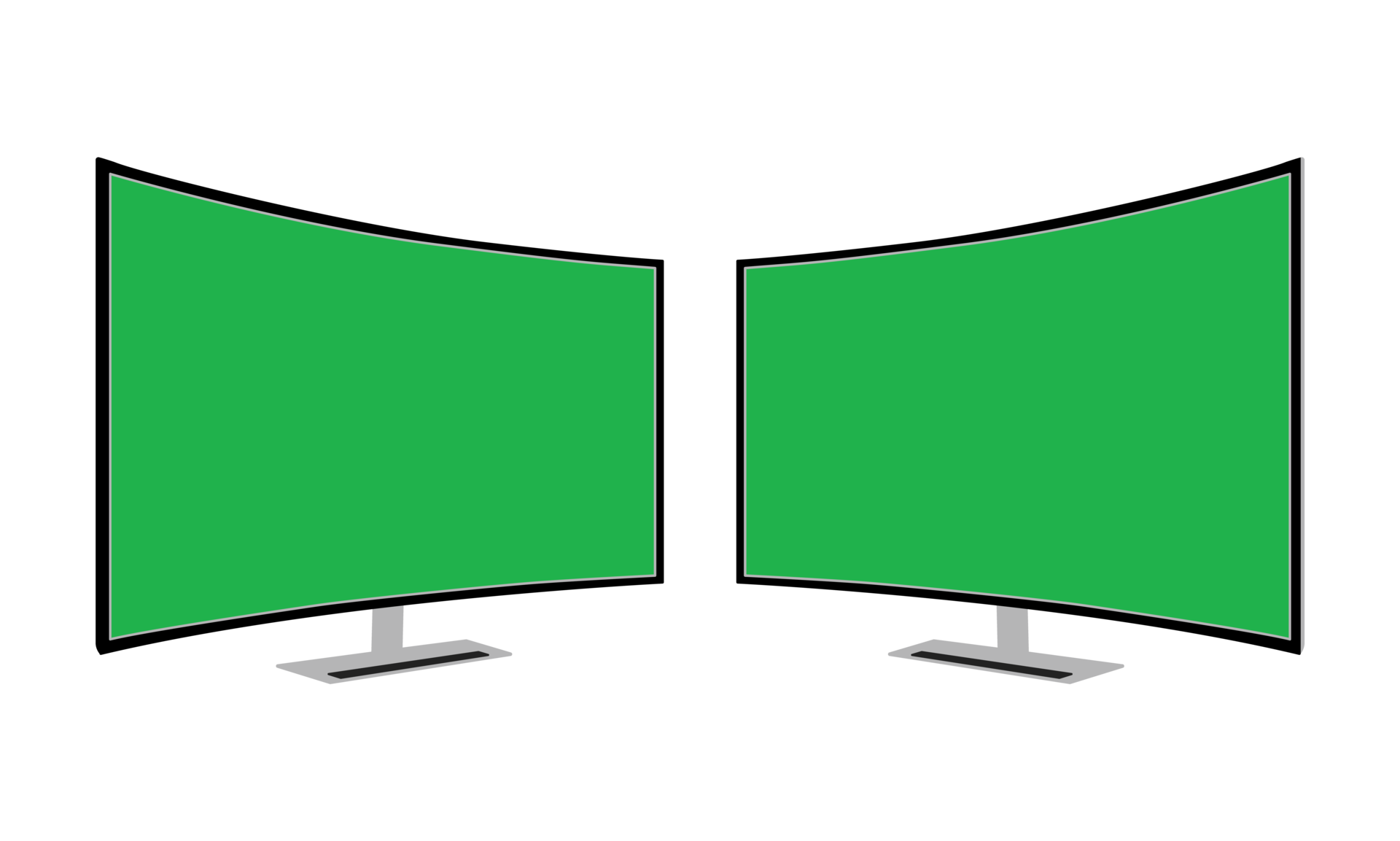 3d Computer Monitor Png File 32970255 Png
