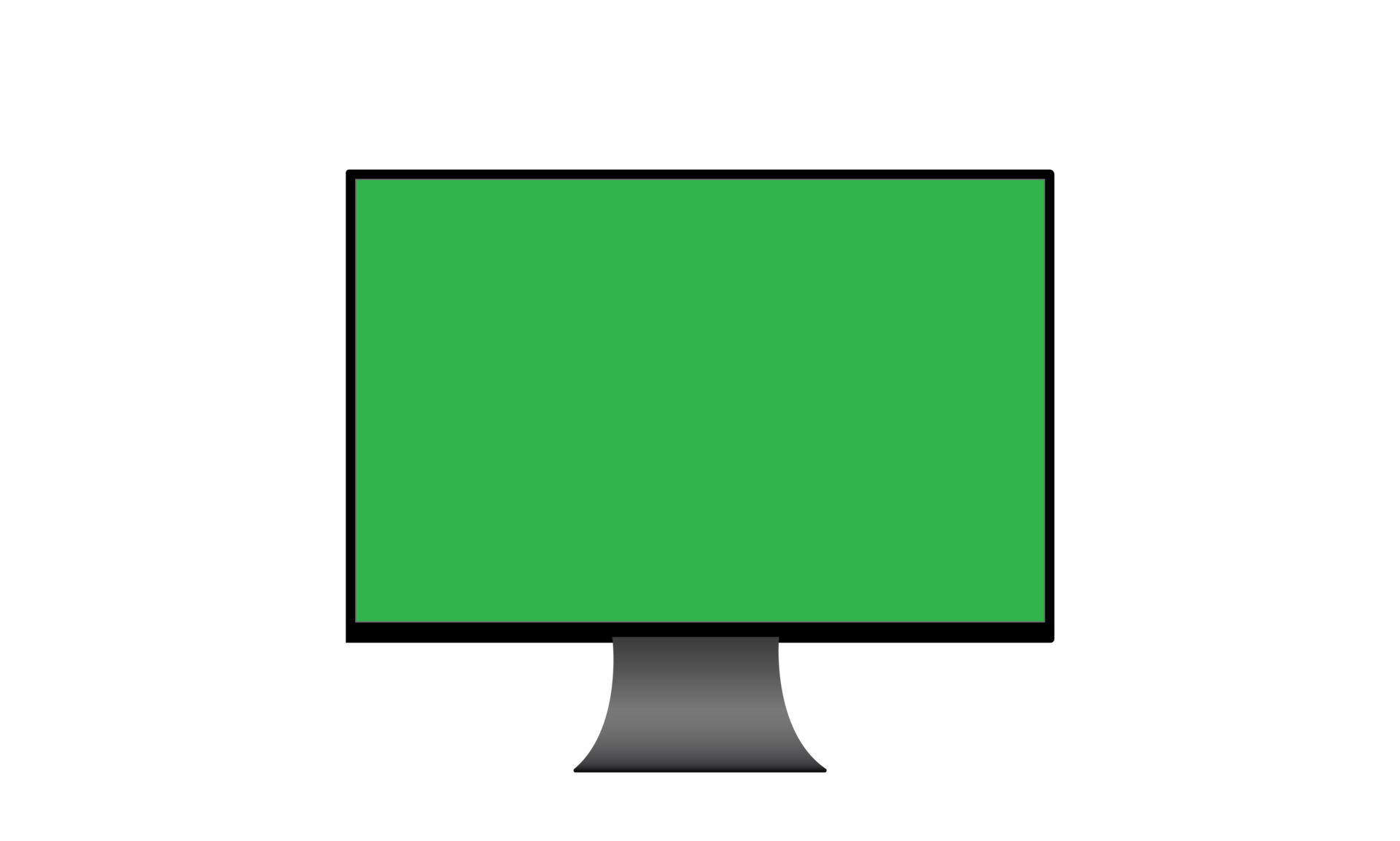3d Computer Monitor Png File 32970267 Png