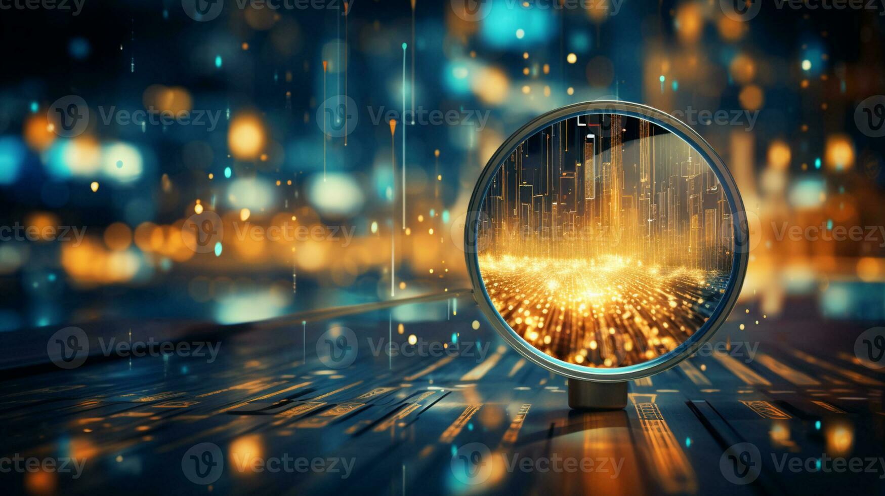 Data Visualization Close Up Technology Digitalization Optimization Of
