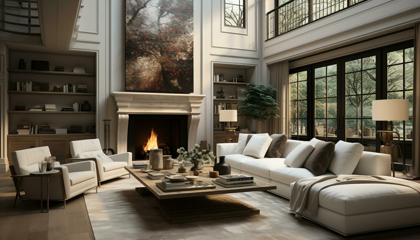Fireplace Living Room Stock Photos, Images and Backgrounds for Free ...