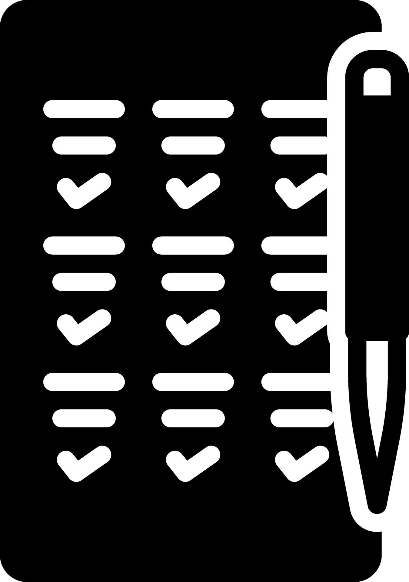 solid icon for marking 32993027 Vector Art at Vecteezy