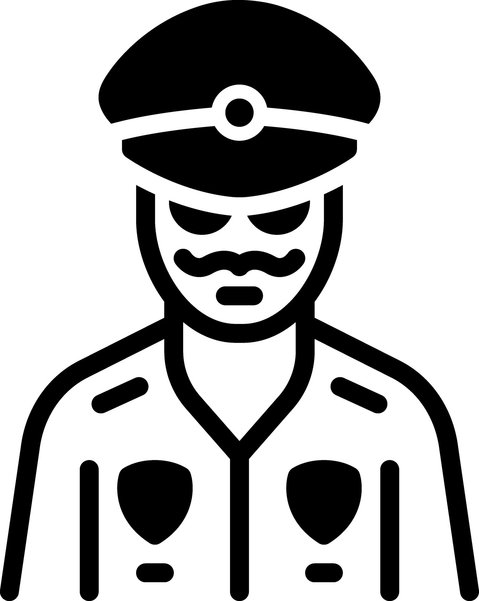 solid icon for cop 32995263 Vector Art at Vecteezy