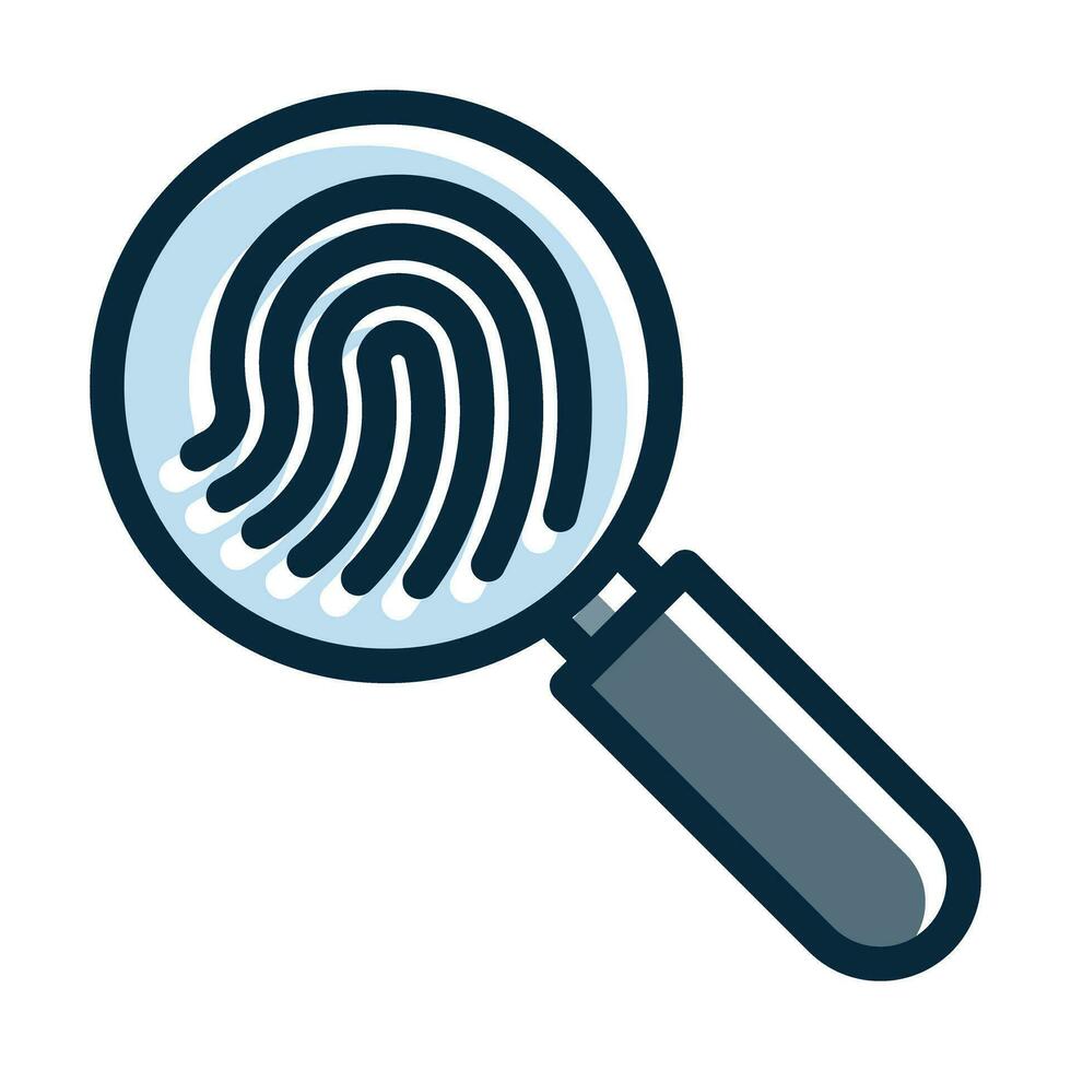 Forensic Vector Thick Line Filled Dark Colors Icons For Personal And Commercial Use. 32995573 ...