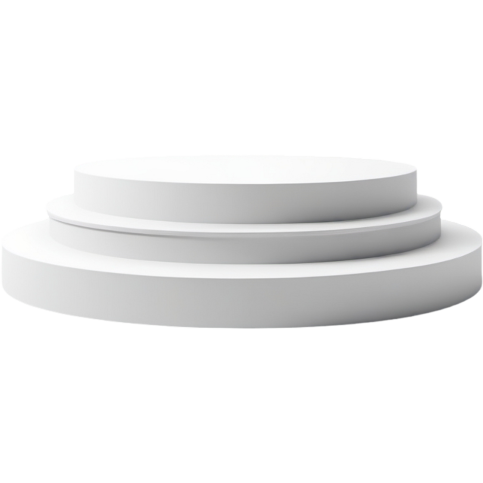 Realistic empty white podium. AI Generative 33000178 PNG Realistic empty white podium. AI Generative 33000178 PNG