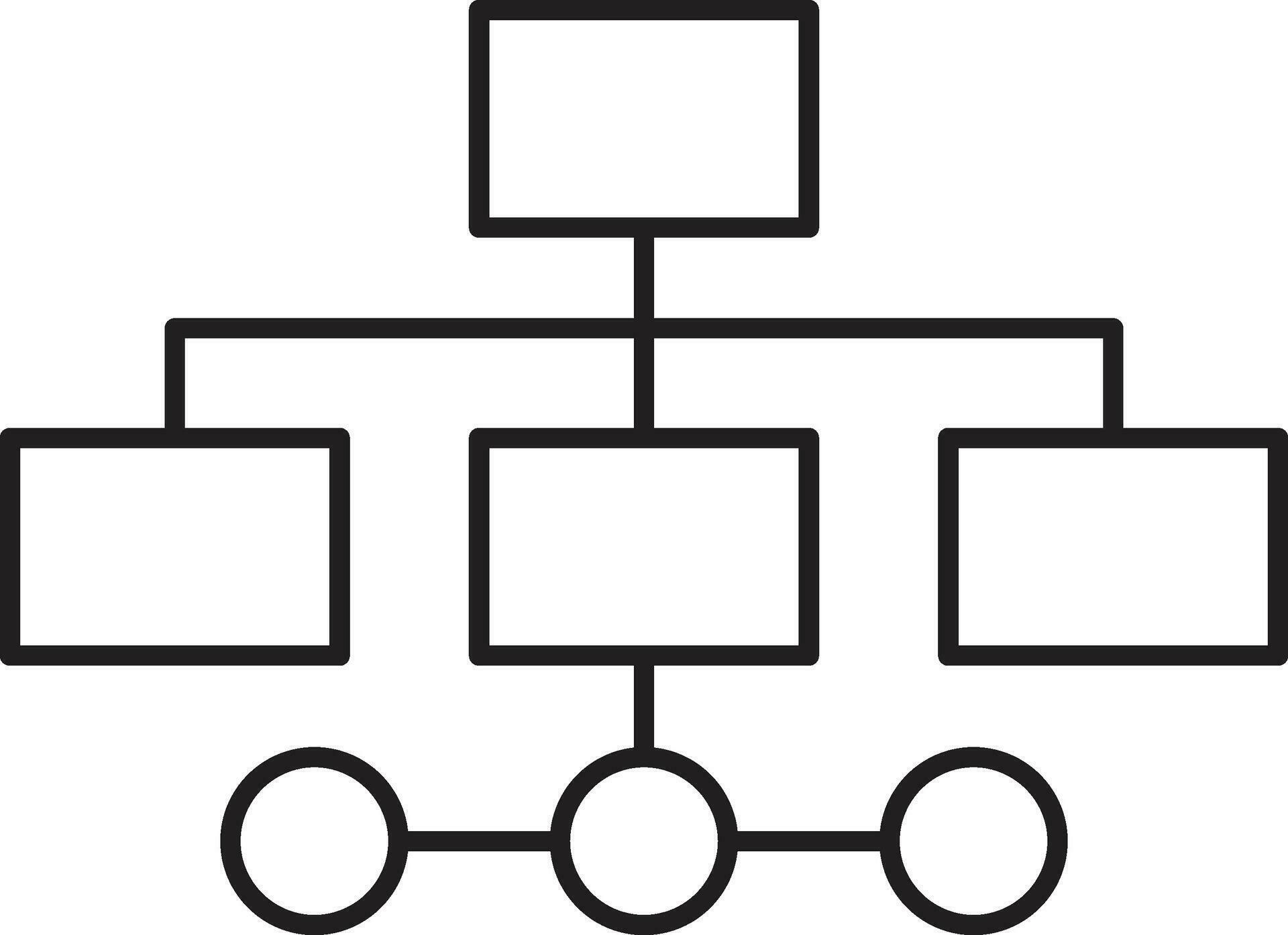 Organizational structure icon. structure icon 33000476 Vector Art at ...